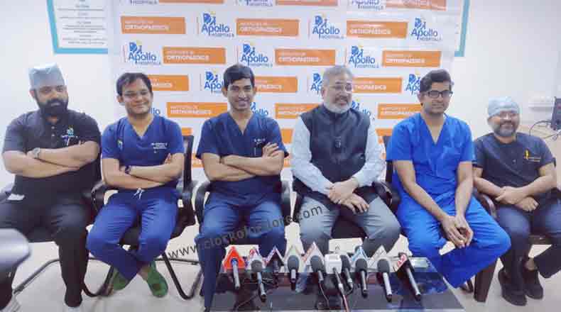 100 రోబోటిక్ మోకాలి శస్త్ర చికిత్సలు పూర్తి : నెల్లూరు అపోలో హాస్పిటల్ ...