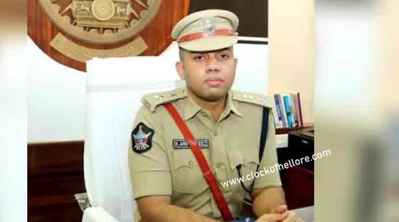 నెల్లూరు ఎస్పీగా ఆరిఫ్ హఫీజ్ : ఎన్నికల సంఘం నియామకం - CLOCK OF NELLORE